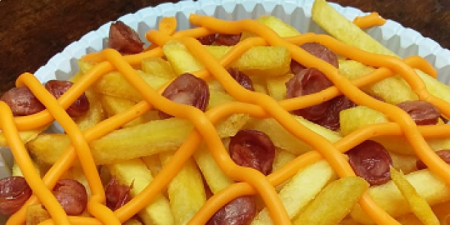 Hiper Xis Gaúcho - Batata PQ com bacon e cheddar - Meu catálogo fácil!